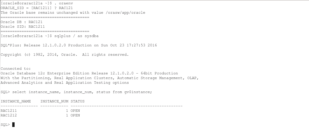 Using Oracle Oraenv With Rac Darryl Hickson Dba